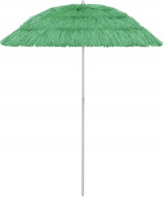 Fionshop 262820008 Plážový slunečník Hawaii zelený 180 cm