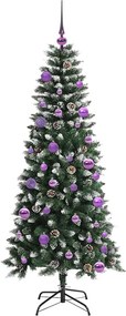 Umělý vánoční stromeček Zelená 150 cm PVC, plast a ocel 3395814
