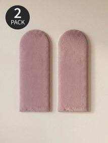 Sinsay - Čalouněné stěnové panely 2 pack - pastelová růžová