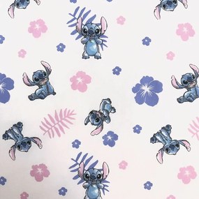Jerry Fabrics Bavlněné povlečení Lilo and Stitch Pink, 140 x 200 cm, 70 x 90 cm