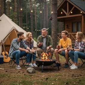 Velaco Zahradní ohniště na dřevo nebo dřevěné uhlí VL07