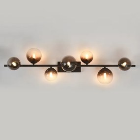 Brilagi - LED Přisazený lustr MILLA 7xG9/3W/230V hnědá/kouřová hnědá