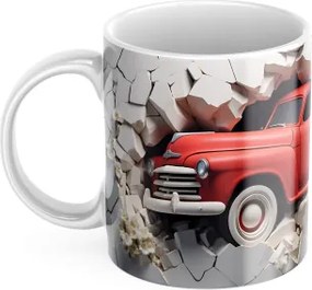 Keramický Hrníček Retro Auto 450ml