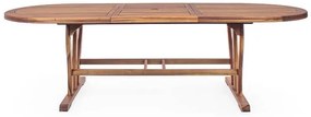 Rozkládací zahradní stůl noemi 180 - 240 x 100 cm MUZZA