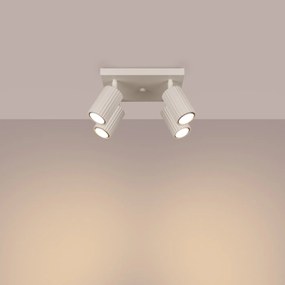 Sollux Lighting Stropní svítidlo KARBON 4 béžové