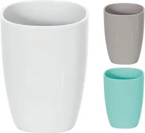 Spirella PURE kelímek na zubní kartáčky bílý / plast