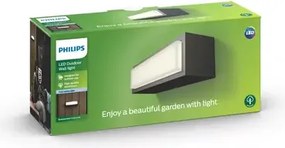 Philips Stratosphere 4,5W antracit / Venkovní nástěnné svítidlo / LED