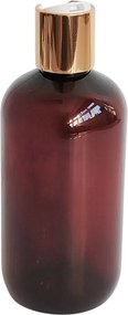 Dávkovač na mýdlo 300 ml hnědý s bílo-zlatým DISC TOP BELA