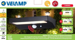 VELAMP LED solární světlo SL238 se senzorem