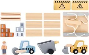 2KIDS TOYS Dřevěný jeřáb s příslušenstvím / Jeřáb / od 3 let