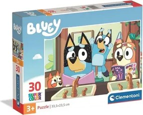 CLEMENTONI Puzzle Bluey / 30 dílků / od 3 let