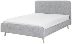Manželská postel 160 cm ROME (s roštem) (světle šedá). 1007458