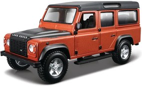Bburago land rover defeneder 110 1:32 hnědá metalíza
