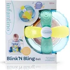 Infantino Blink'N Bling / Hudební a svítící míček / od 6 měsíců