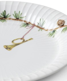 KÄHLER Dezertní talíř Hammershøi Christmas 19 cm, multi barva, porcelán