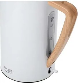 Adler AD 1347w bílá / Rychlovarná konvice / 2200W / 1.5 L