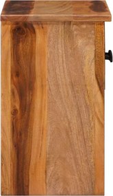 TV stolek 118 x 30 x 40 cm masivní dřevo 247715