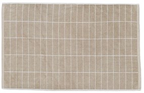 Béžová koupelnová předložka 50x80 cm Tile Stone – Mette Ditmer Denmark