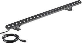 FAN LED-QUICK-36-24V Venkovní reflektor WALL WASHER QUICK černá 36 W 24 V RGBW - FANEUROPE