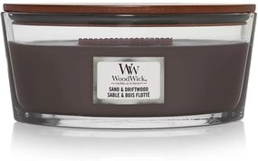 WoodWick – svíčka Sand & Driftwood (Písek a naplavené dříví), 453 g