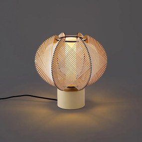 Japandi stolní lampa béžová 32 cm - Gertie