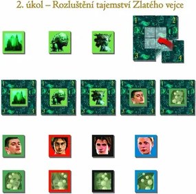 EFKO Společenská hra Harry Potter Turnaj tří čarodějnických škol 3v1 /