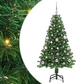 Umělý vánoční stromeček Zelená 150 cm PVC, ocel a plast 3396902