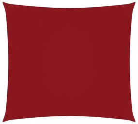 Stínící plachta čtvercová 2 x 2 m oxfordská látka Dekorhome Červená