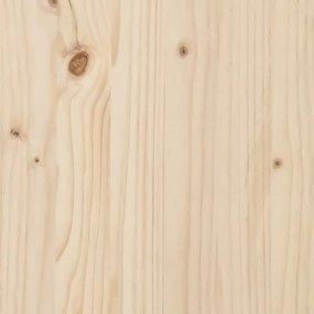 Zahradní lehátko 199,5 x 60 x 74 cm masivní borové dřevo - Default Title