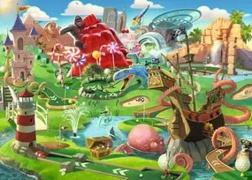 Ravensburger Puzzle Minigolfový ráj XXL / 500 dílků / od 12 let