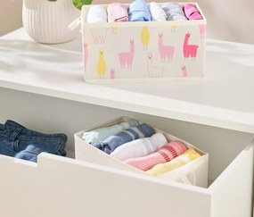 Tchibo - Úložné boxy do zásuvky - barva: béžová