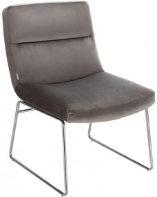 Danish style Židle Tergi, tmavě šedá