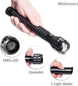 Maul Kronos L černá / LED svítilna / 26 cm / 8 W / dosvit 280 m