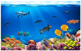 Fototapeta - Underwater kingdom