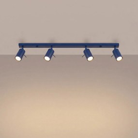 Sollux Lighting Stropní svítidlo RING 4L ultramarínové