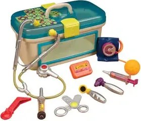 B-Toys Kufřík Dr. Doctor modrý / od 18 měsíců do 5 let