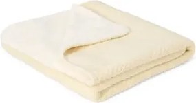 Little Dutch Deka pletená/fleece 70x100 cm Pure Soft White