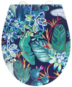 Záchodové prkénko s automatickým zavíráním 37,5 x 44,5 cm Manaus – Wenko