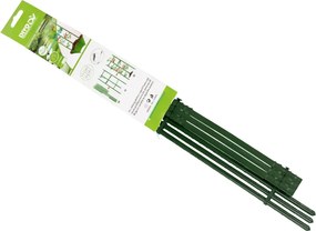 Trojúhelníková opěrka pro rostliny, 90 cm, stabilní, do zahrady a na zahrádku, divodv