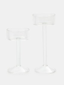 Sinsay - Sada transparentních svícnů 2 pack - clear