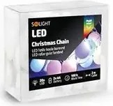 Solight 1V273 LED vánoční řetěz barevné koule / 20x LED / 2x AA / 2m