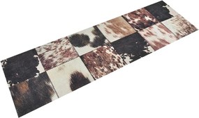 vidaXL Kuchyňský koberec omyvatelný Vaření 60 x 180 cm samet [136547] Barva: Černá a hnědá