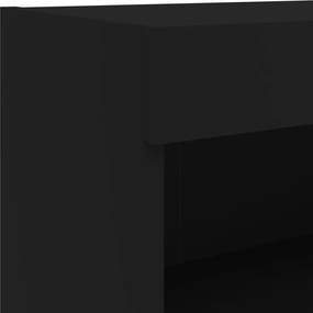 vidaXL TV skříňka s LED osvětlením 60 x 30 x 30 cm [837129] Barva: hnědý dub