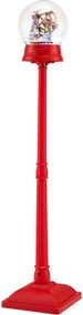 Costway 153 cm hudební vánoční pouliční lampa sněhová koule lucerna