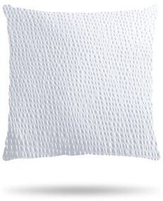 Krepový povlak na polštář bílý Rozměr: 50x70