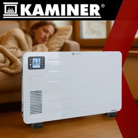 Elektrický radiátor - bílý Ziflo Kaminer 26402