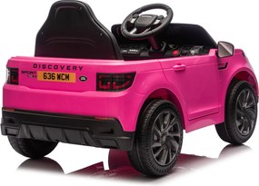 LEAN CARS Elektrické autíčko Land Rover Discovery DLS-K06 růžové