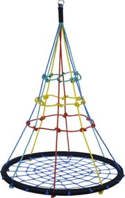 4iQ Houpací kruh s lezeckou stěnou 100 cm na dětská hřiště