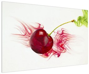 Obraz plodu třešně (120x80 cm)