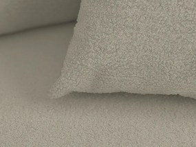 Rozkládací oboustranná sedací souprava do L SMART BOUCLE 232x143 cm, šedobéžová